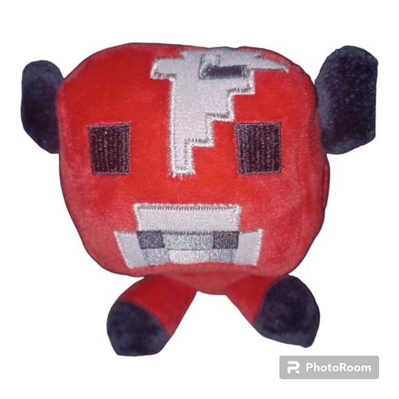 Mojang | Toys | Minecraft Mushroom Red Cow Bull Stuffed Animal Plush 5 ...